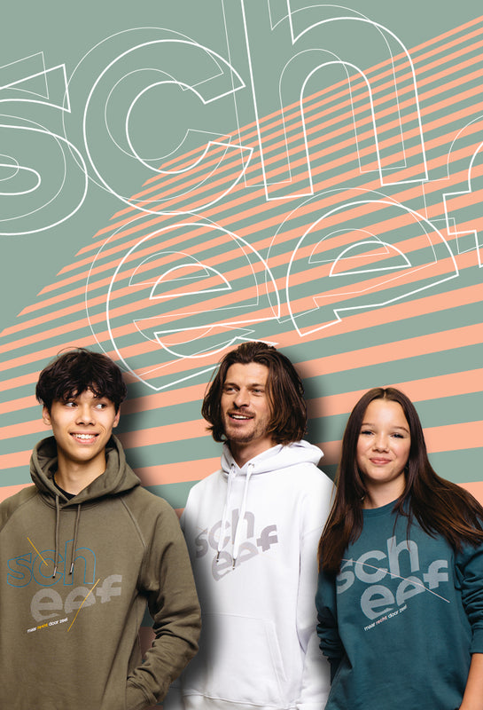 Scheef, maar recht door zee! Kleding voor echte mensen! – SCHEEF.nl